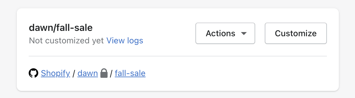 开始使用 Shopify GitHub 集成 - Shopify主题开发文档 - 小狸shopify建站